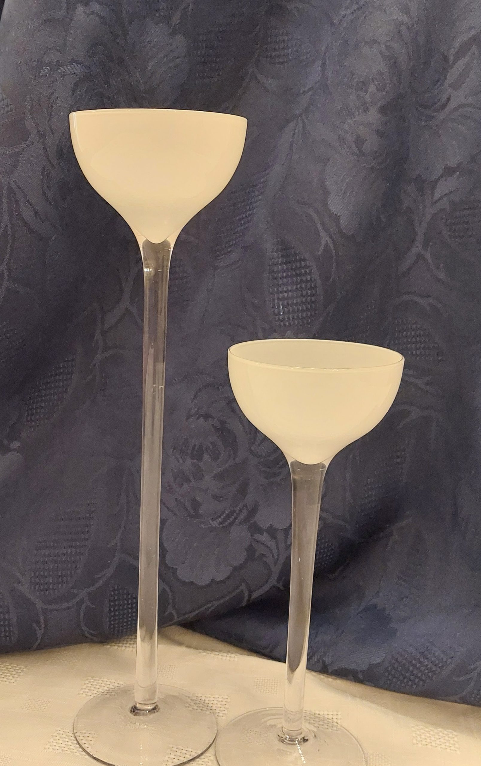 Glass Candle Flutes - That Final Touch